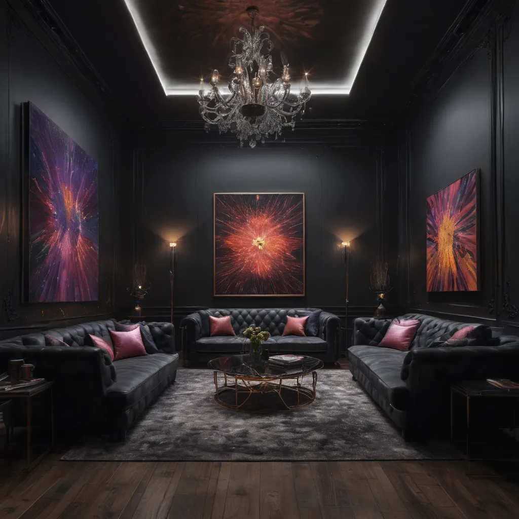 Exploring Black Light Strands in Decorative Design