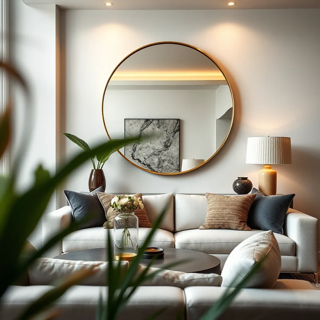 Creative Ways to Decorate with Round Mirrors