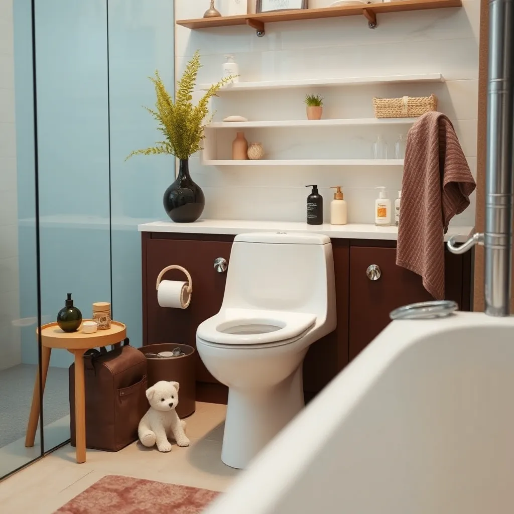 Maximizing Space Behind the Toilet Tray for Design