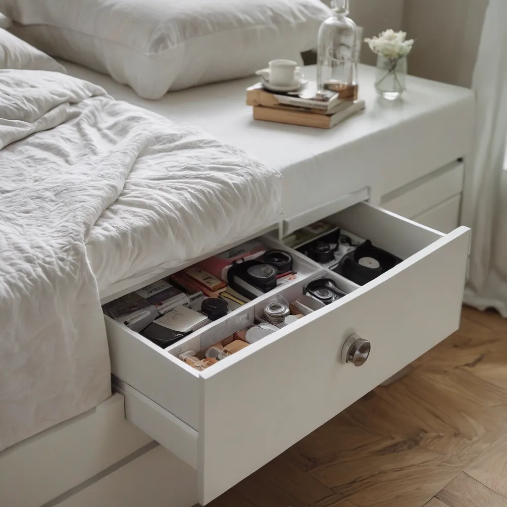 White Drawer Bed Frames: Style and Storage Combined