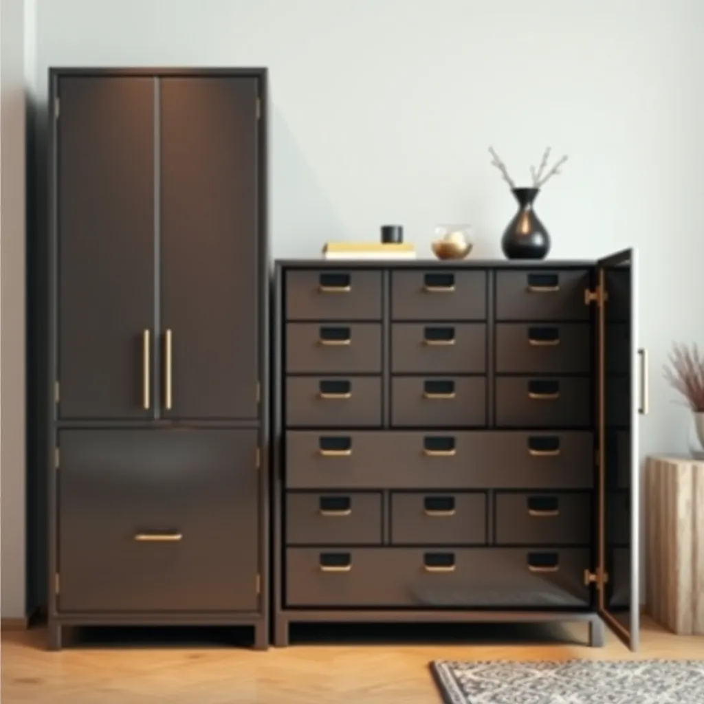 The Practical and Stylish 27 Drawer Metal Cabinets