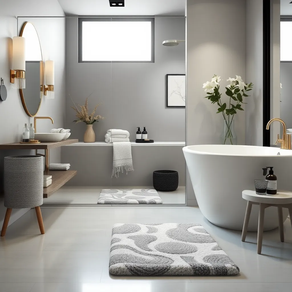 A Deep Dive into Gray Bath Mat Sets for Your Home