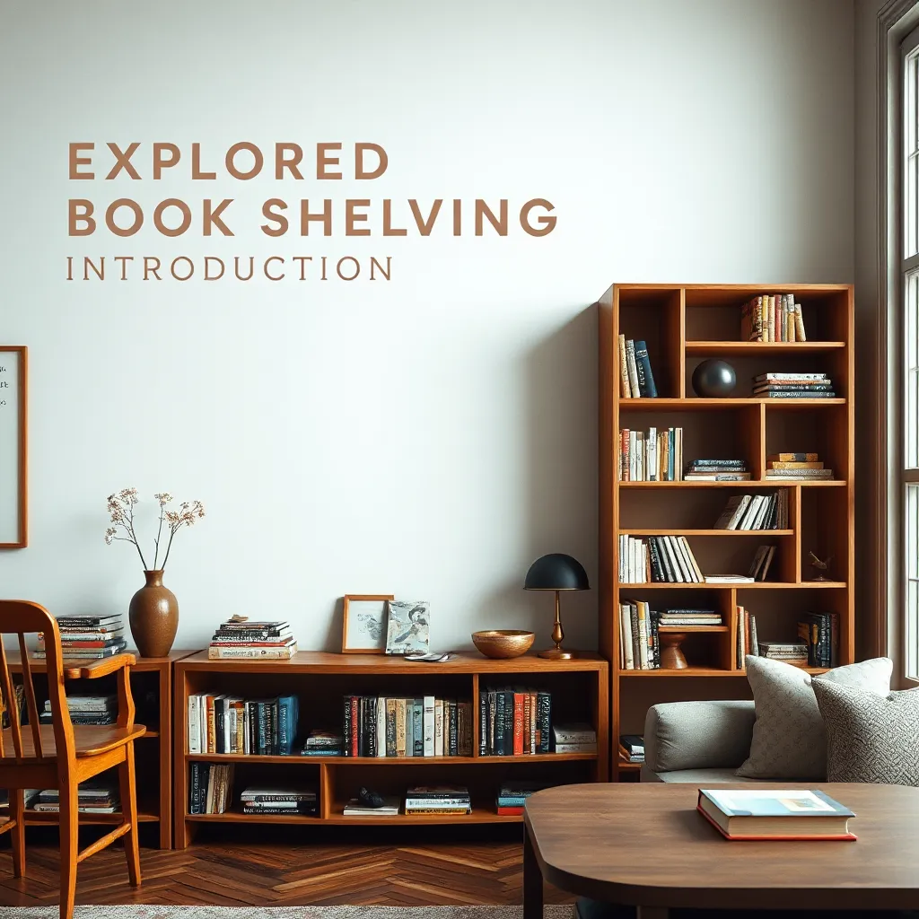 The Art and Functionality of Wood Book Shelving