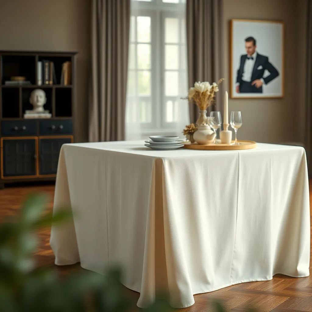 Fitted Tablecloths for Square Tables: A Comprehensive Guide