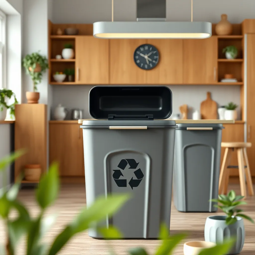 Maximizing Kitchen Efficiency with Large Recycling Bins