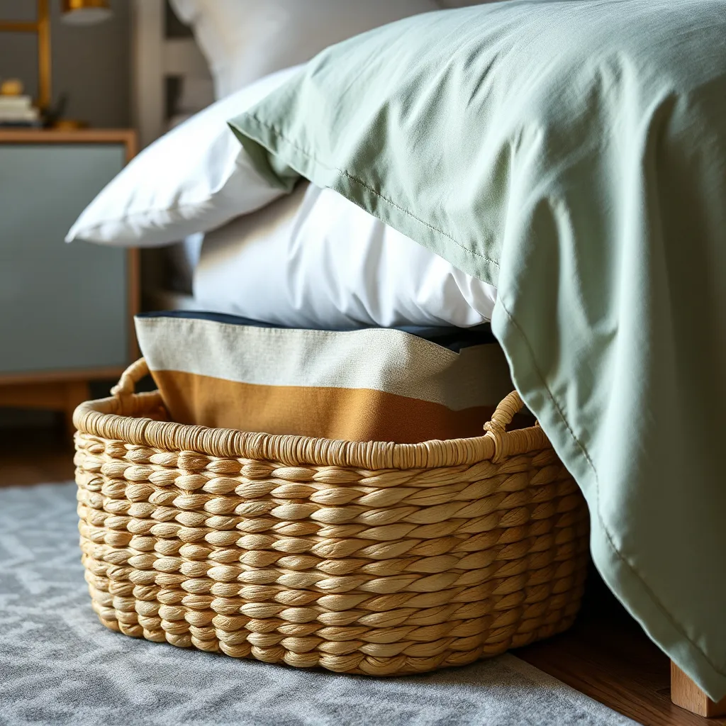 Maximize Space with Stylish Under Bed Storage Baskets