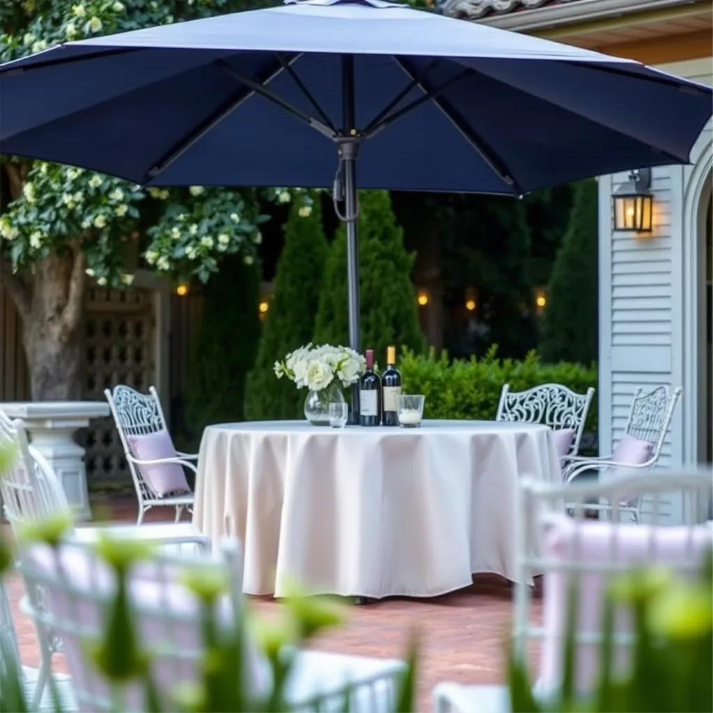 Choosing the Best Outdoor Tablecloths for Umbrella Tables