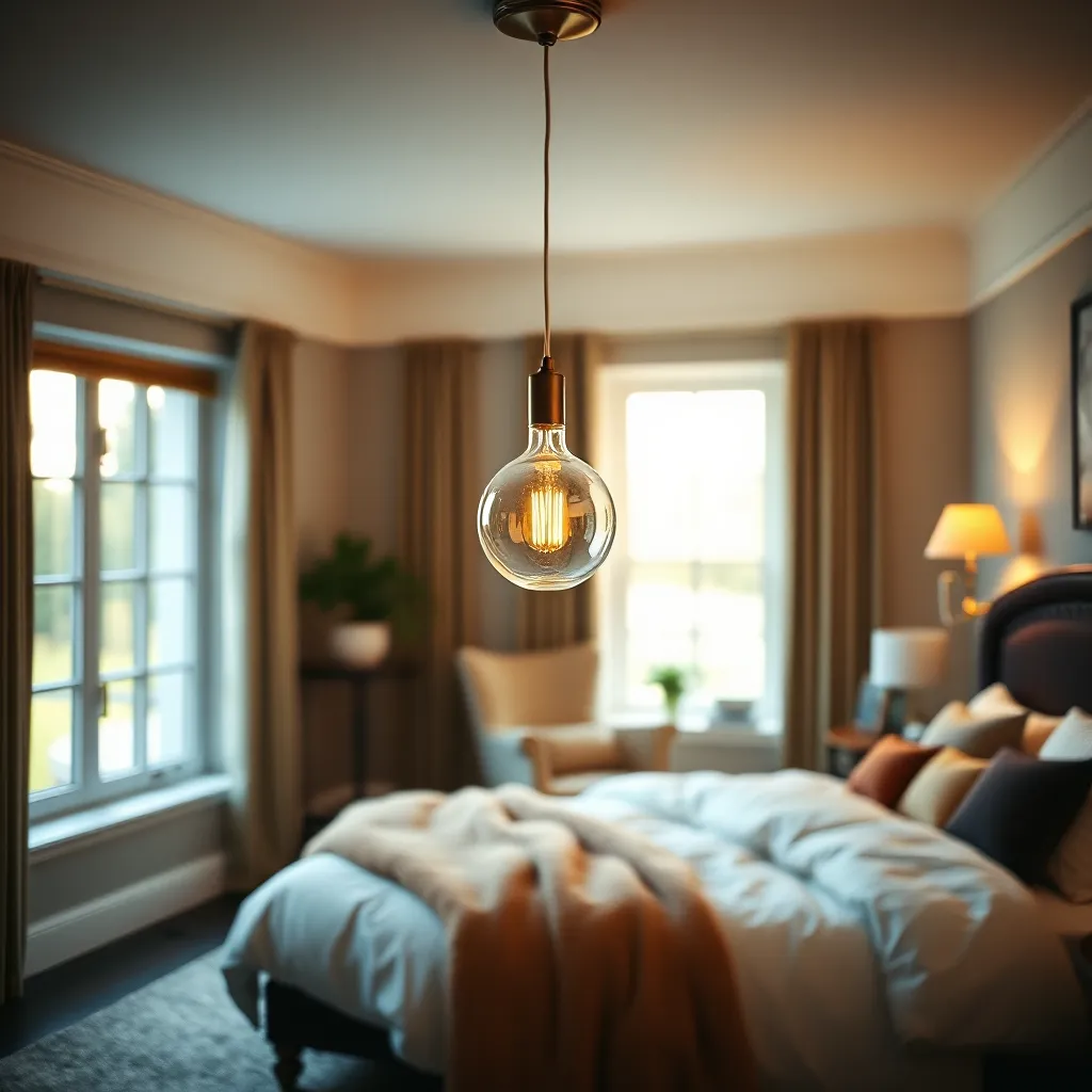 Exploring the Impact of Drop Lights on Bedroom Design