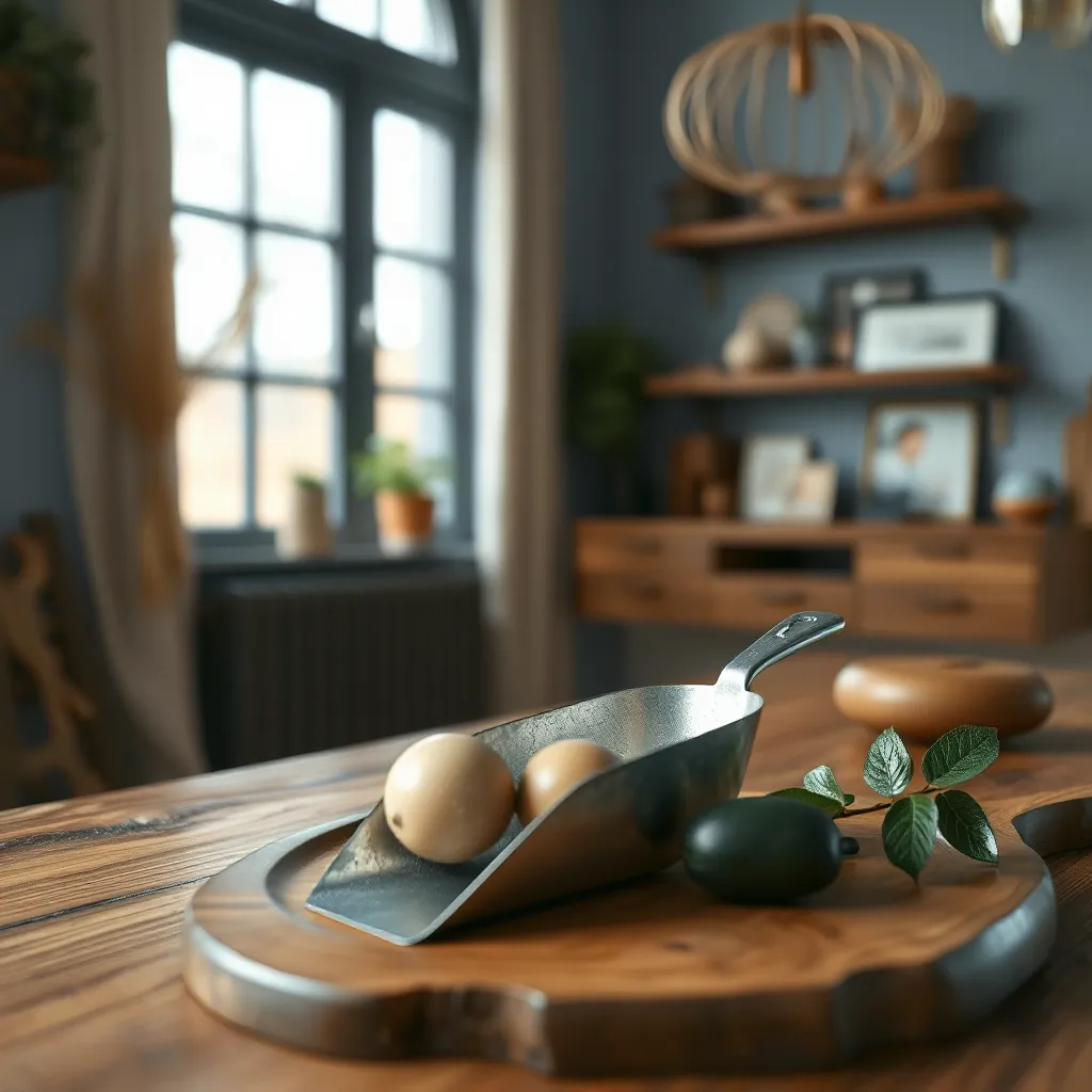 Embracing the Small Metal Scoop in Modern Interiors