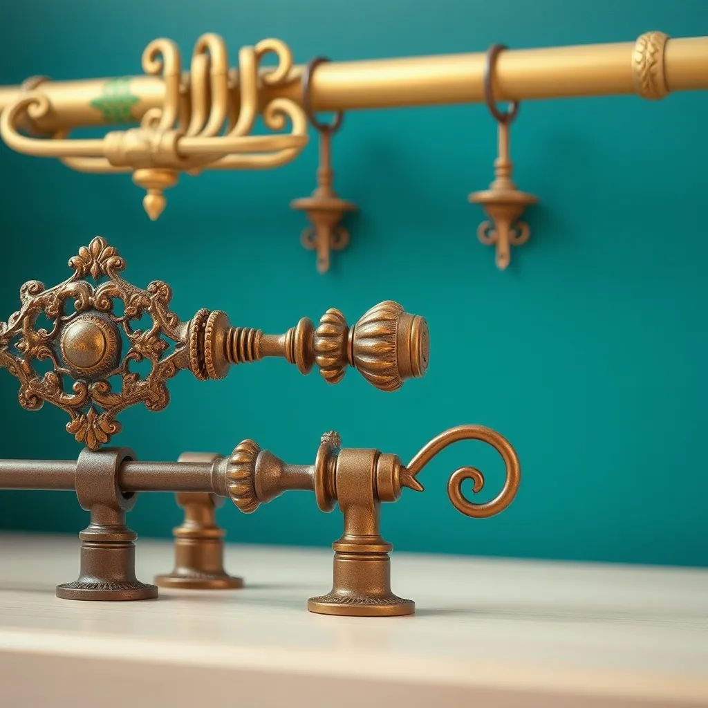 A Deep Dive into Vintage Curtain Rods and Their Impact